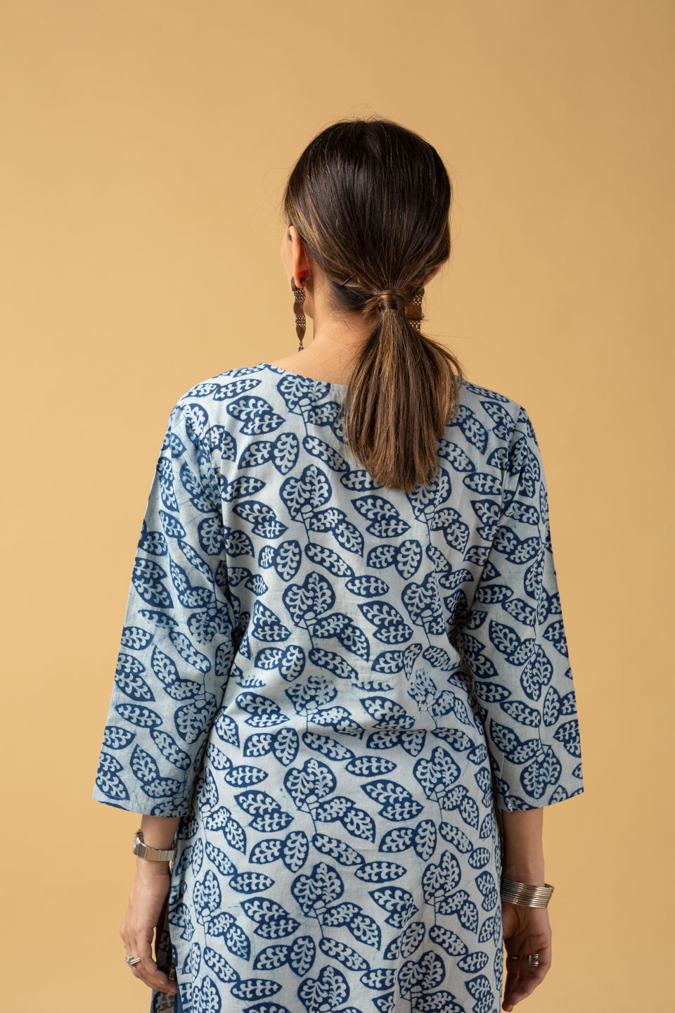 Buy Spectacular WKR105 Divyam Cotton Bagur Print Kurta Online | Kusvaa